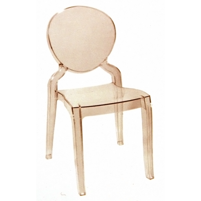 Scaun din masa plastica MONALISA transparent